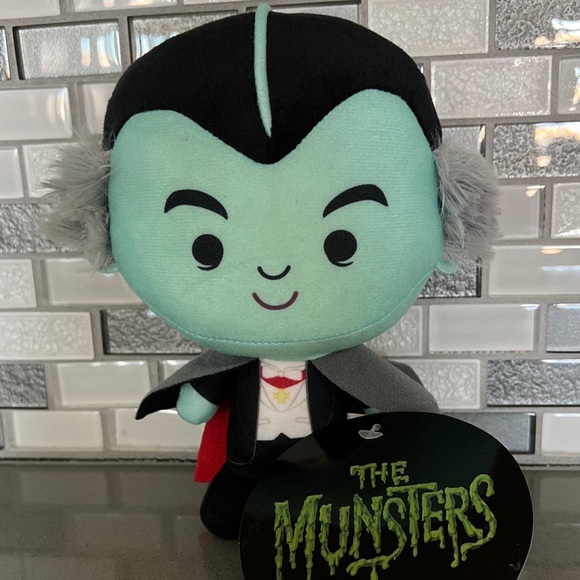 The Munsters | Toys | The Munsters Grandpa Dracula Vampire Chibi Plush ...